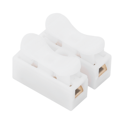Conector tipo PUSH de 2 Contactos / Para una Conexión Rápida / Puentes ...